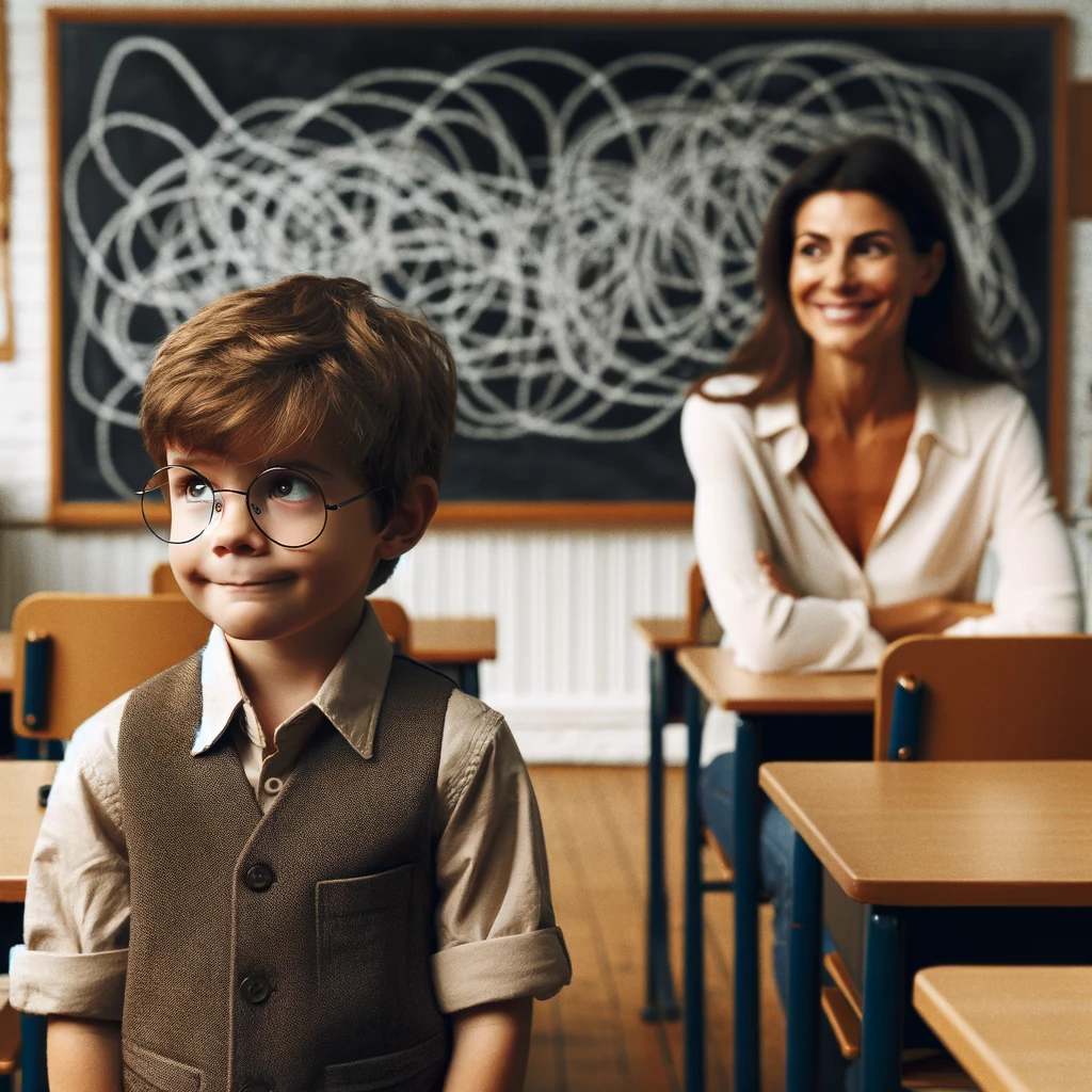 Embracing Our Inner Battles: A Child’s First Day and the Demons Within ...