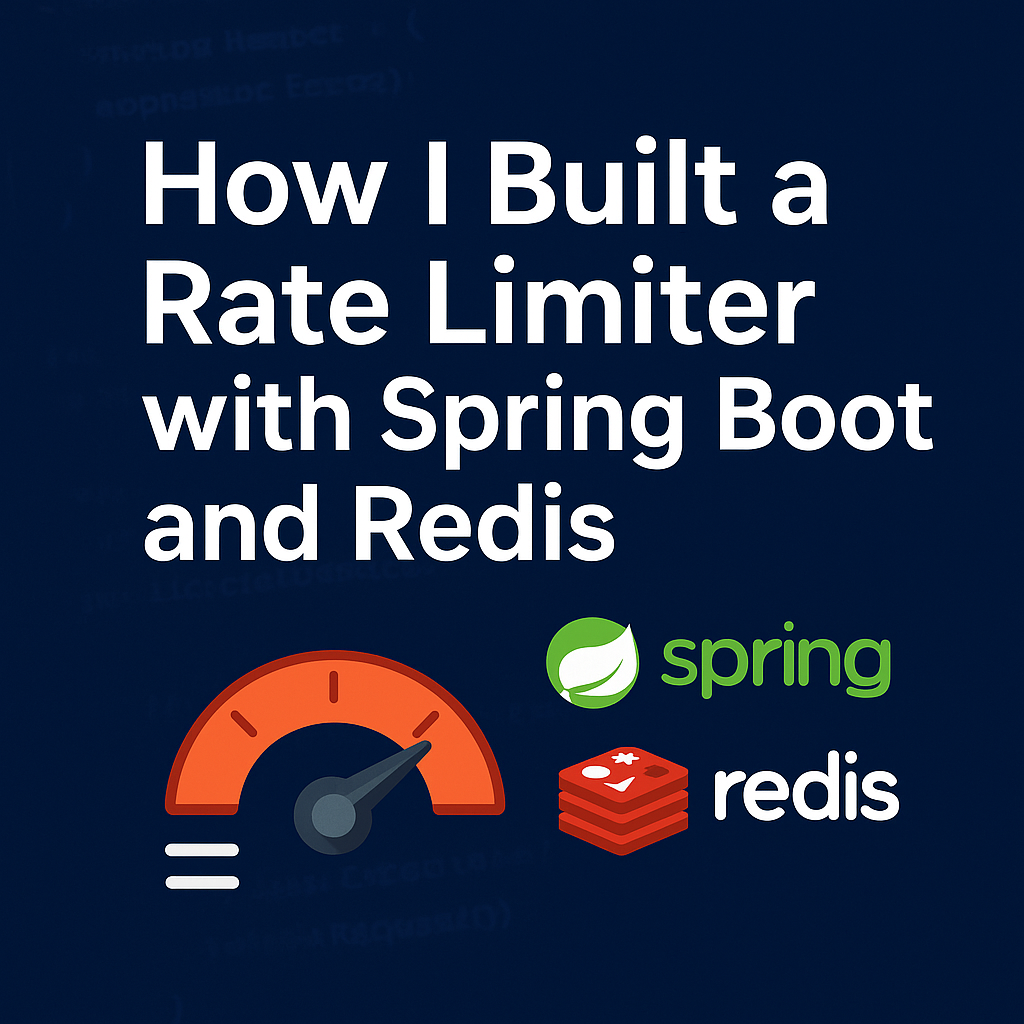 🚀 How I Built a Simple Rate Limiter in Spring Boot Using Redis (Step-by-Step) | by Vivek ...