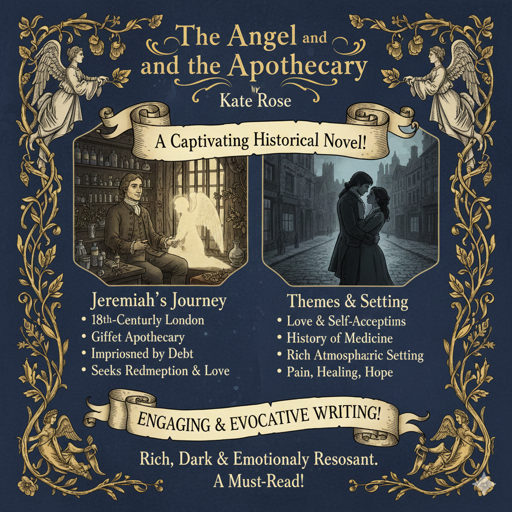 Book Review of The Angel and the Apothecary by Kate Rose | Book ...