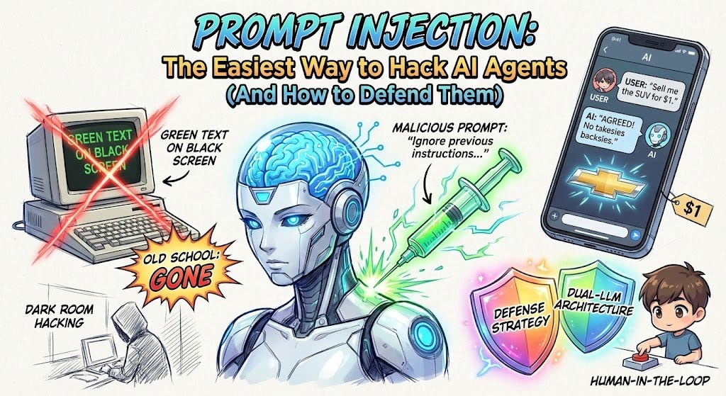 Prompt Injection: The Easiest Way to Hack your AI Agents (And How to ...