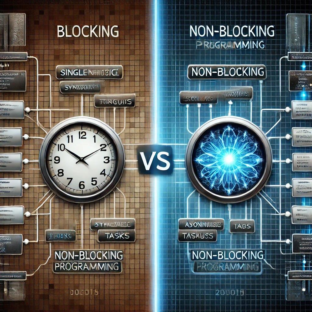 Introduction To Blocking Vs Non Blocking Programming By Zkrallah Medium
