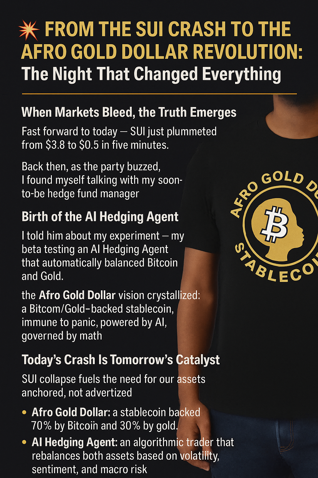 💥 From the SUI Crash to the Afro Gold Dollar Revolution: The Night That ...