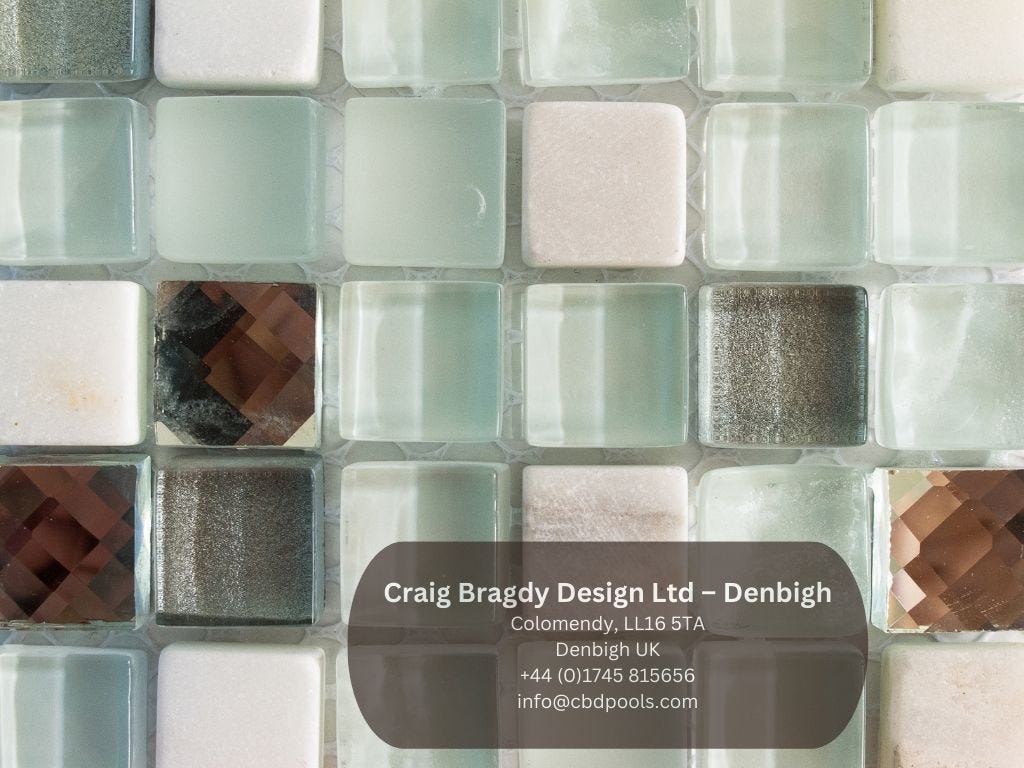 Unforgettable experience With Glass Mosaic Tiles For Swimming Pool ...