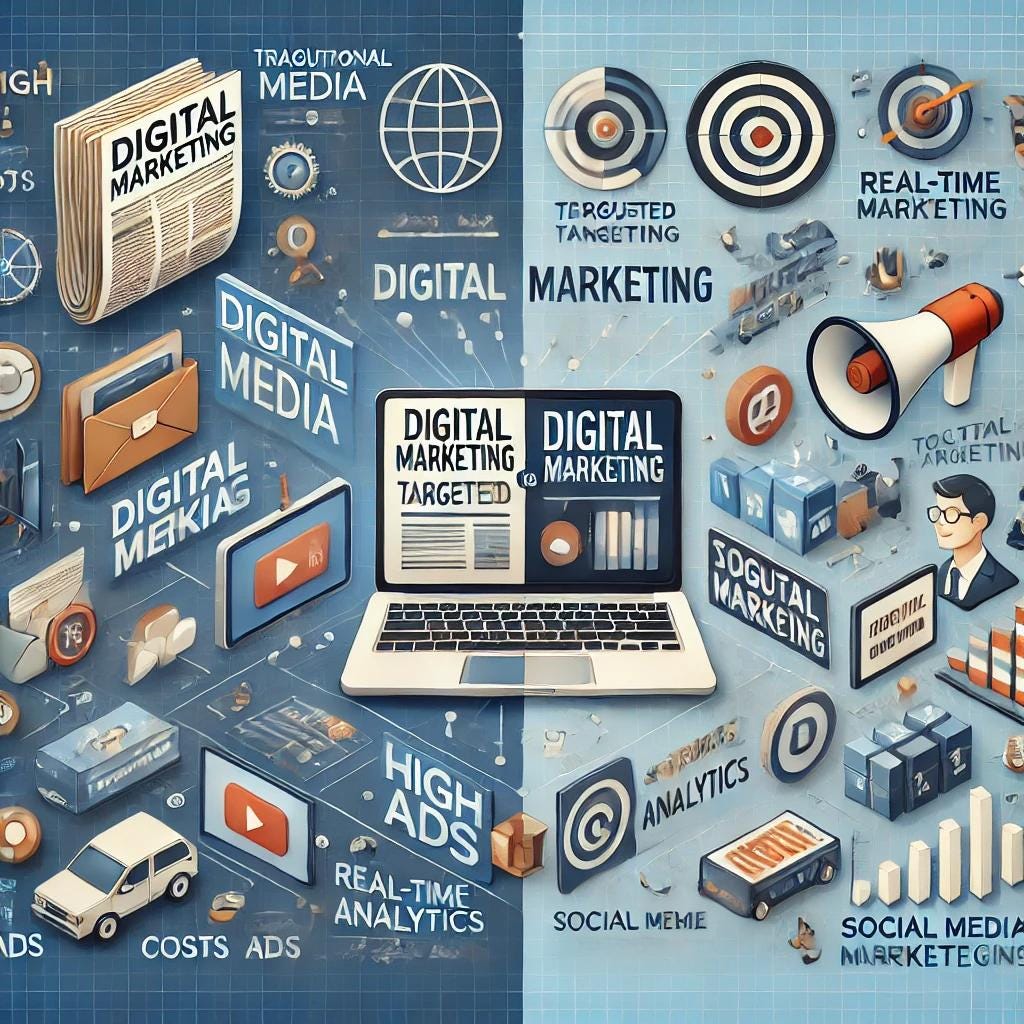 The Key Advantages of Digital Marketing Over Traditional Media ...