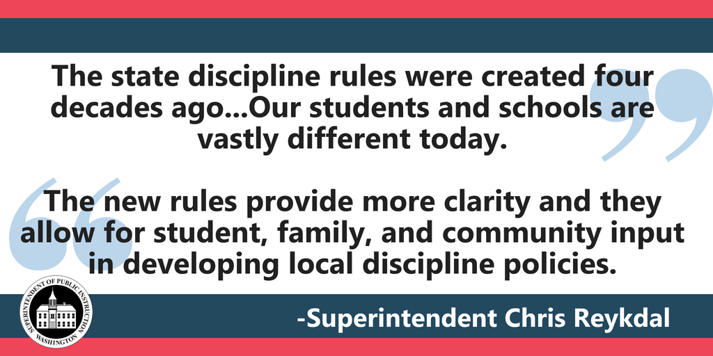 State Adopts Updated Rules on Student Discipline | by The Office of ...