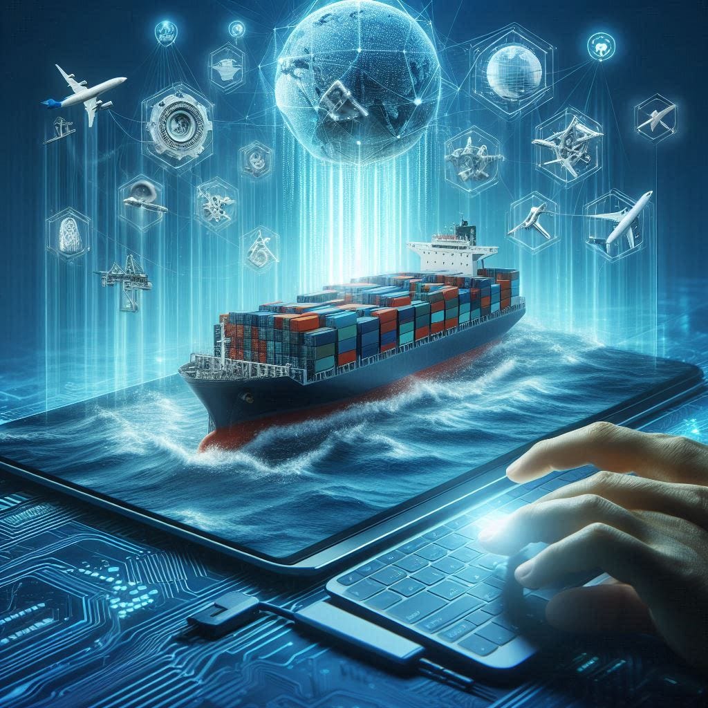 Riding the waves of innovation: How technology is changing maritime logistics | by Thomas Sander ...
