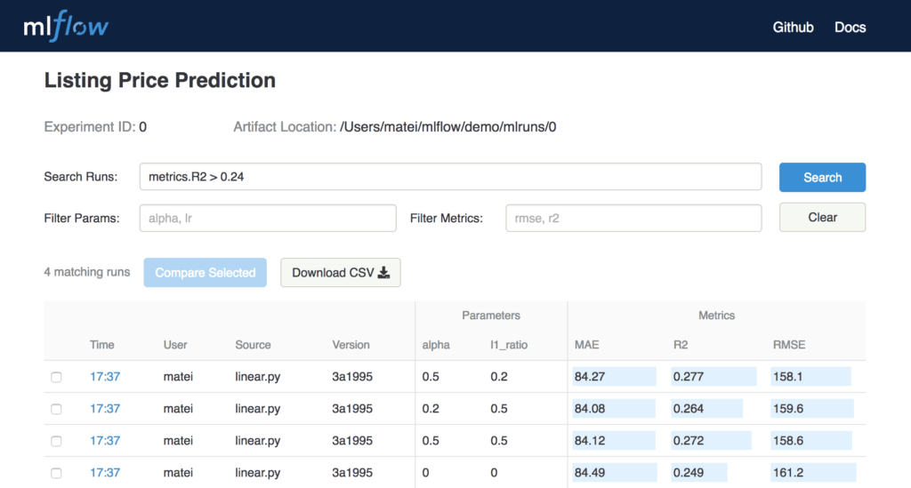Mlflow A Better Way To Track Your Models By Deena Gergis Towards Data Science