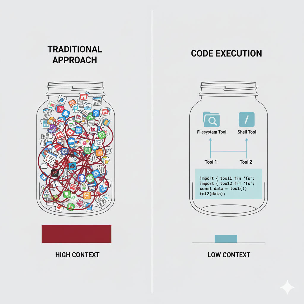 MCP Code Mode: Context Engineering for Efficient Tool Execution in LLM ...