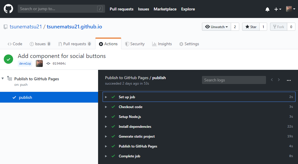 Making Custom GitHub Action. A while ago, I made custom action with ...