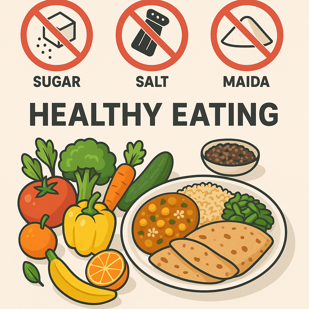 My Satvik Diet Recommendations. Why I Call Sugar, Salt, and Maida the ...