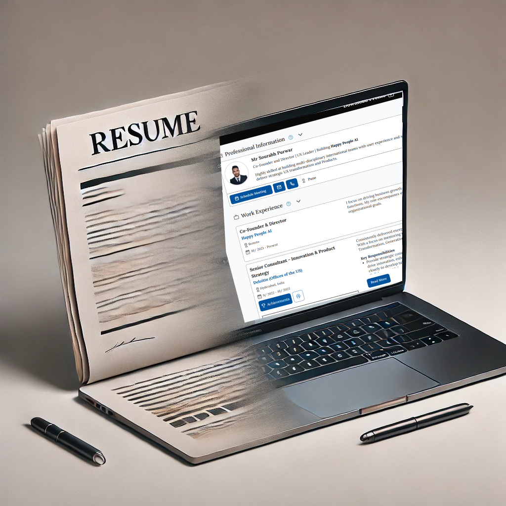 From Static Resumes to Dynamic Profiles | UX Planet