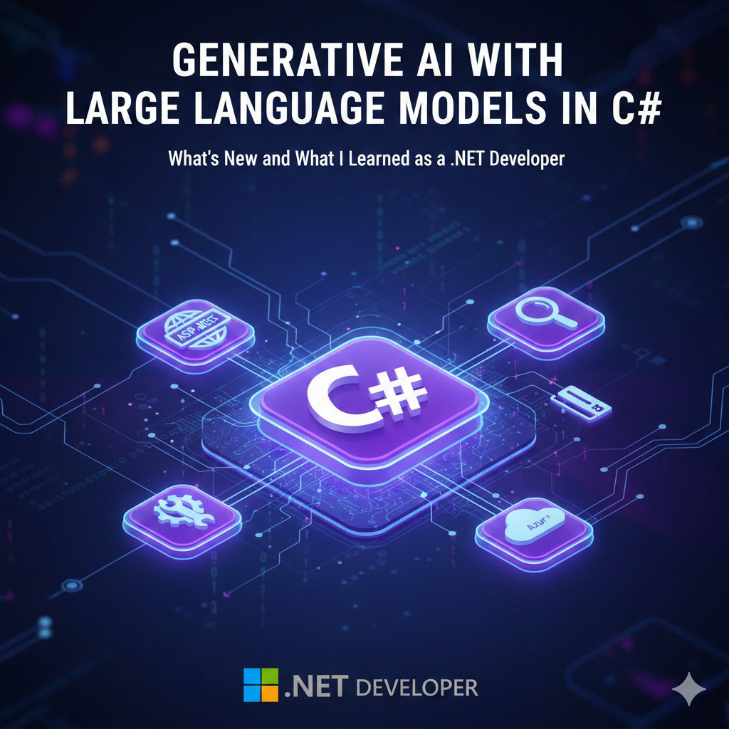 Generative AI with Large Language Models in C#: What’s New and What I ...
