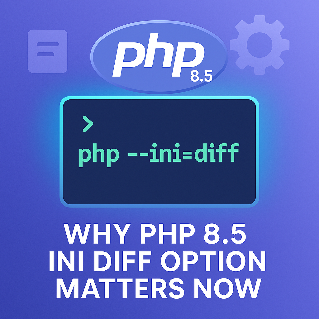 Why PHP 8.5 Introduce INI Diff Option Matters Now | by Ajaymaurya | Jul ...