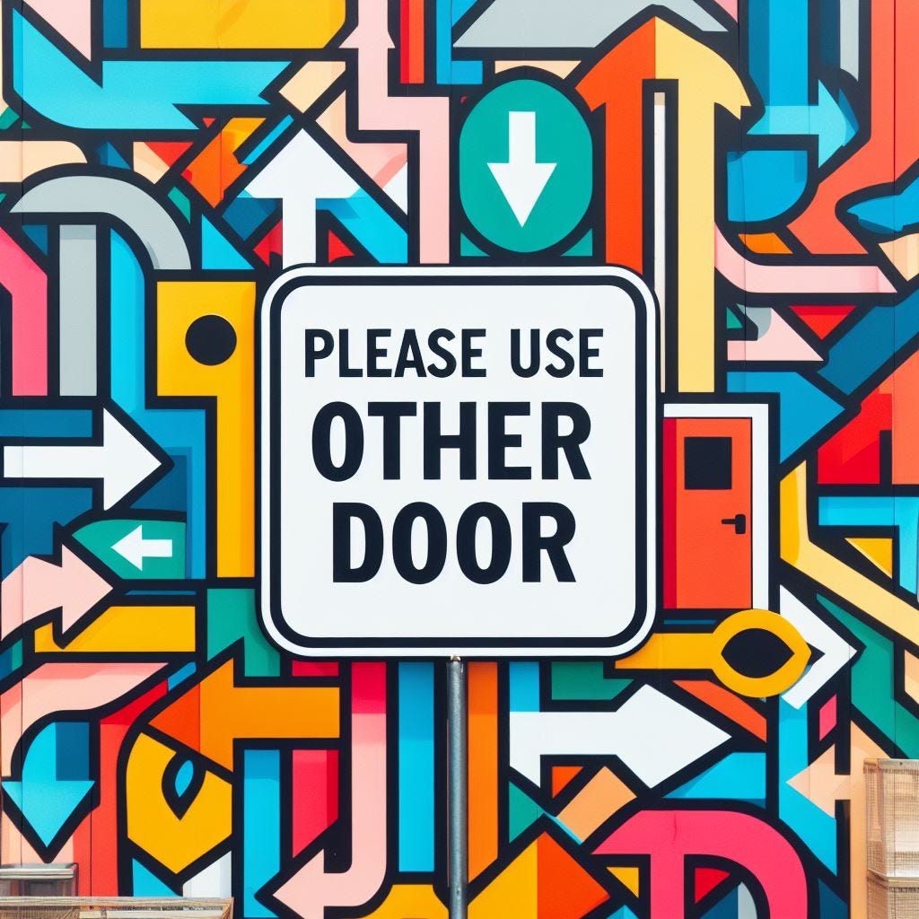 Please Use Other Door: The Path to Better Communication Starts with ...