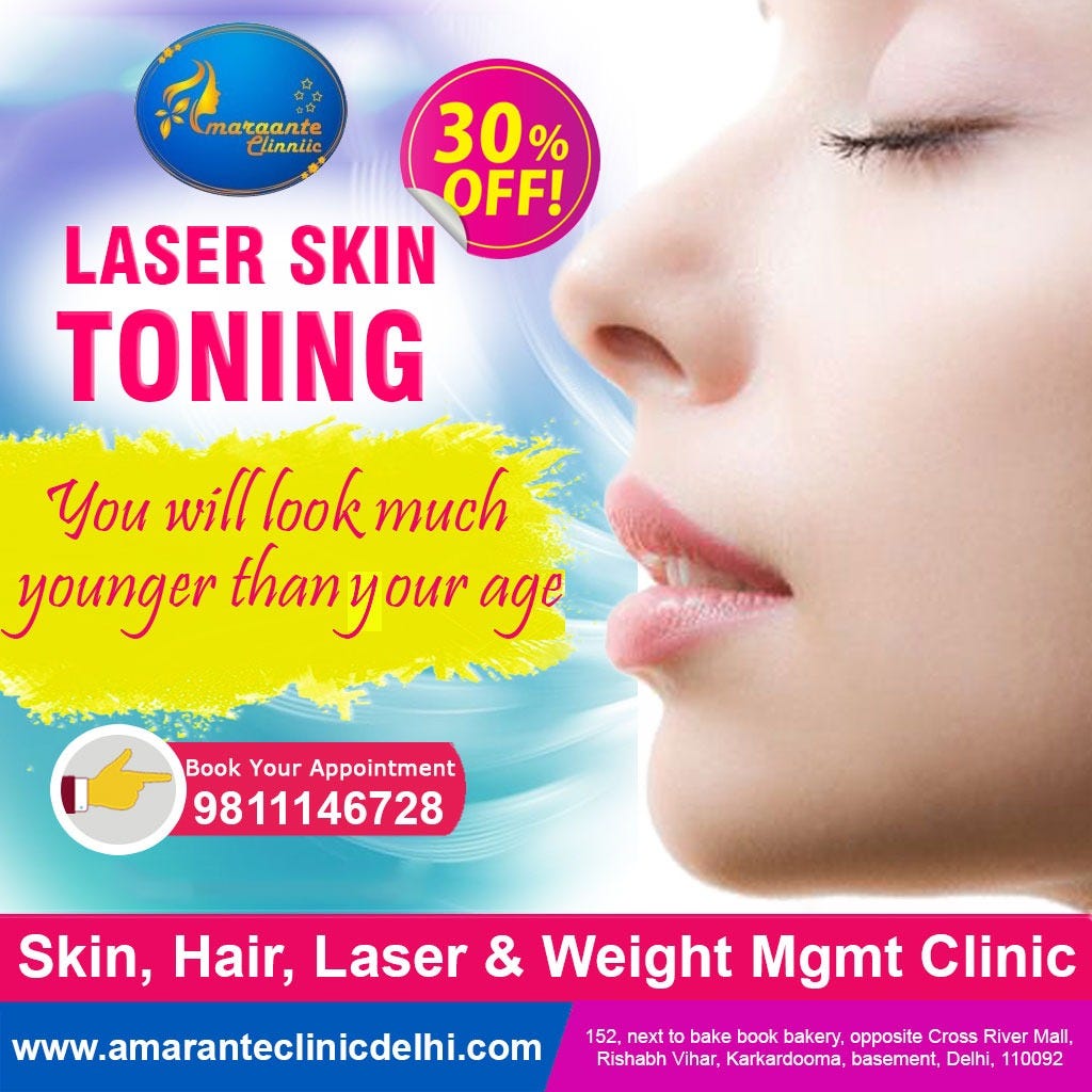 Laser Treatment Clinic in East Delhi - Amarante Clinic - Medium