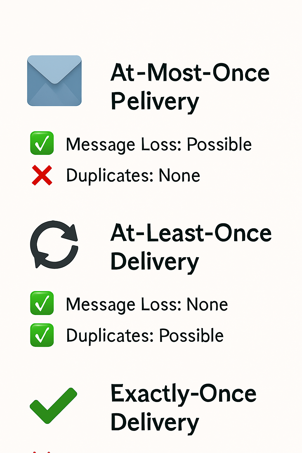 Mastering Delivery Semantics in Kafka: At-Most-Once, At-Least-Once, and Exactly-Once Explained ...