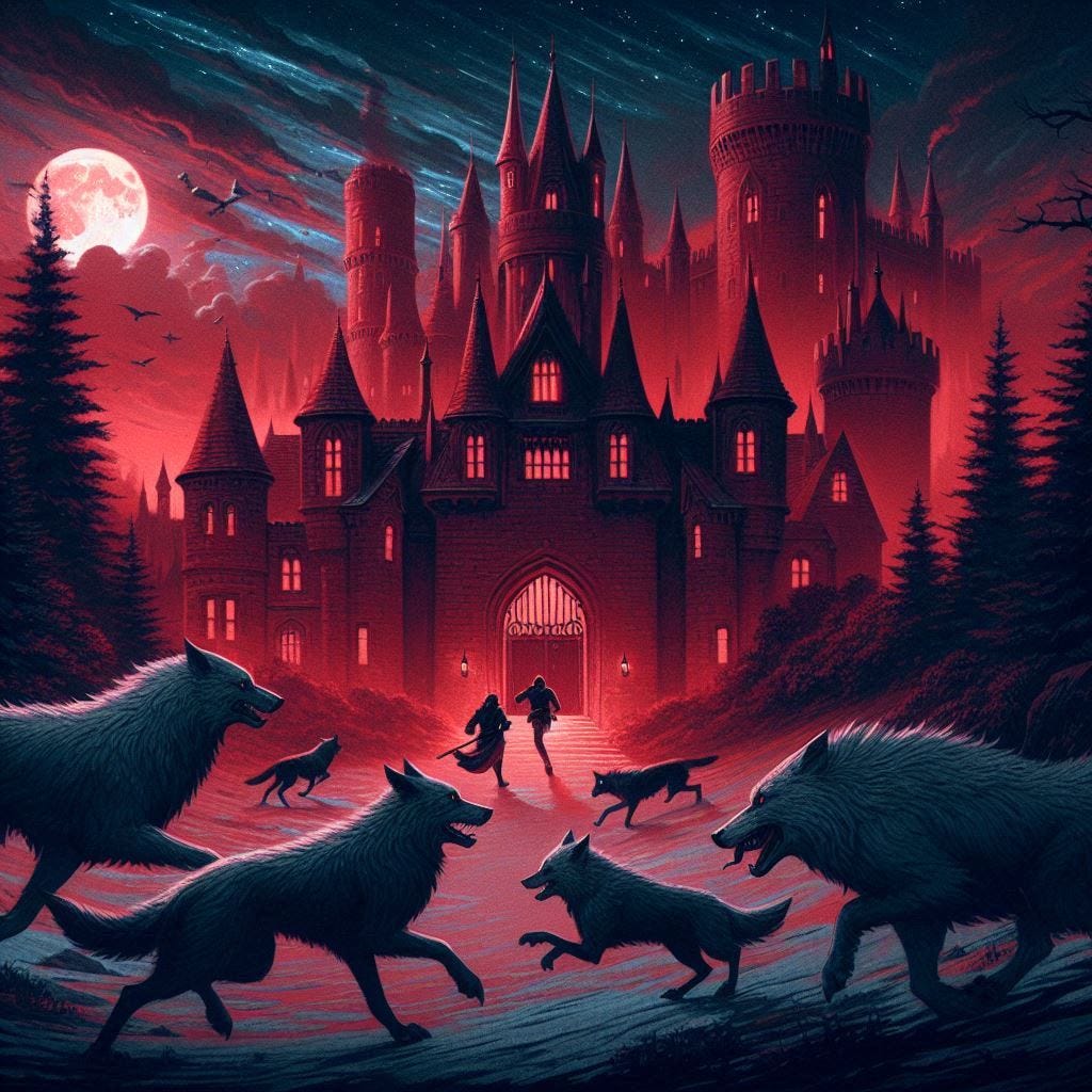 The Crimson Castle. A Short Story | by Icarus E. Galaxy | Medium