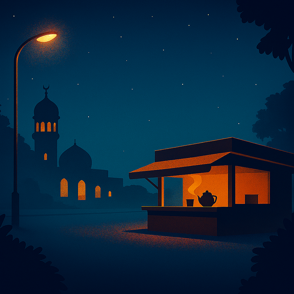 The Tea Stall at 4 AM. Bismillahir Rahmanir Rahim!!! | by Itz_me_Sami | Aug, 2025 | Medium