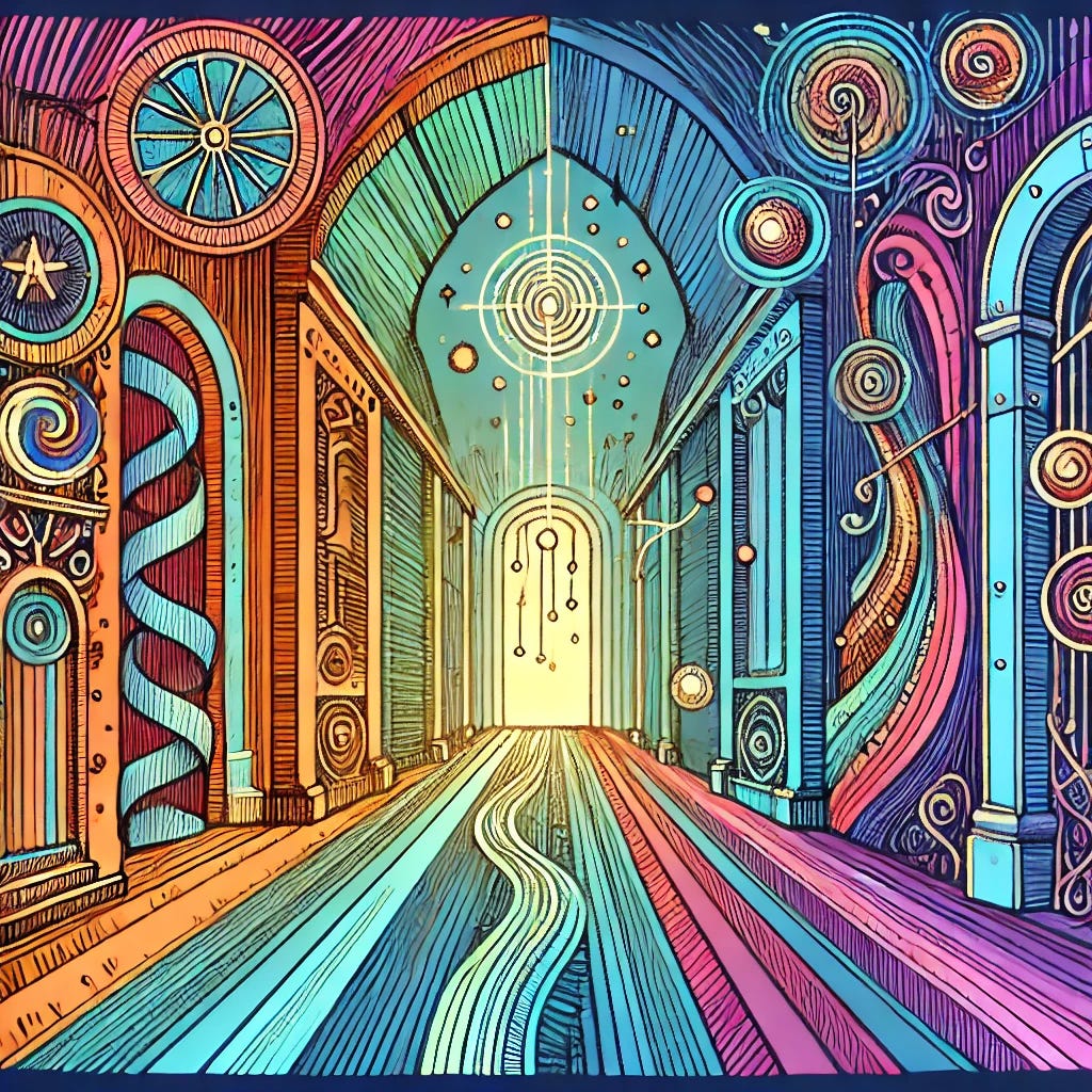 At the Threshold of Corridors. Micro Chapter 4 | by Sanjay Basu, PhD | Snippets from the FUTURE ...