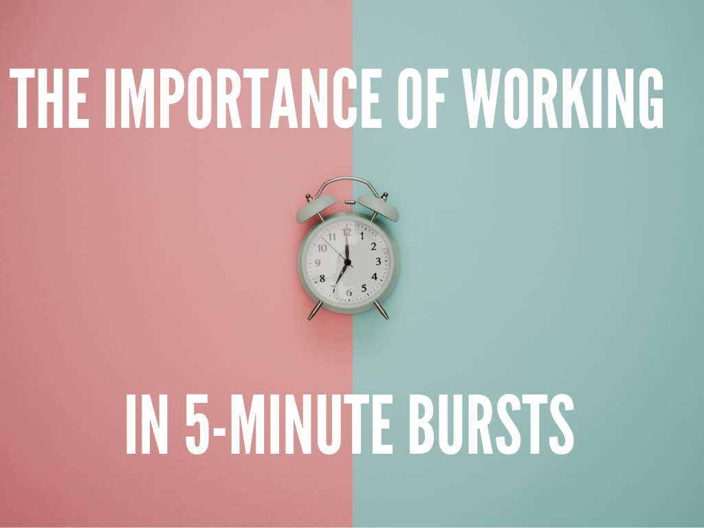 The Importance of Working in 5-Minute Bursts | by Christian Gonzalez ...