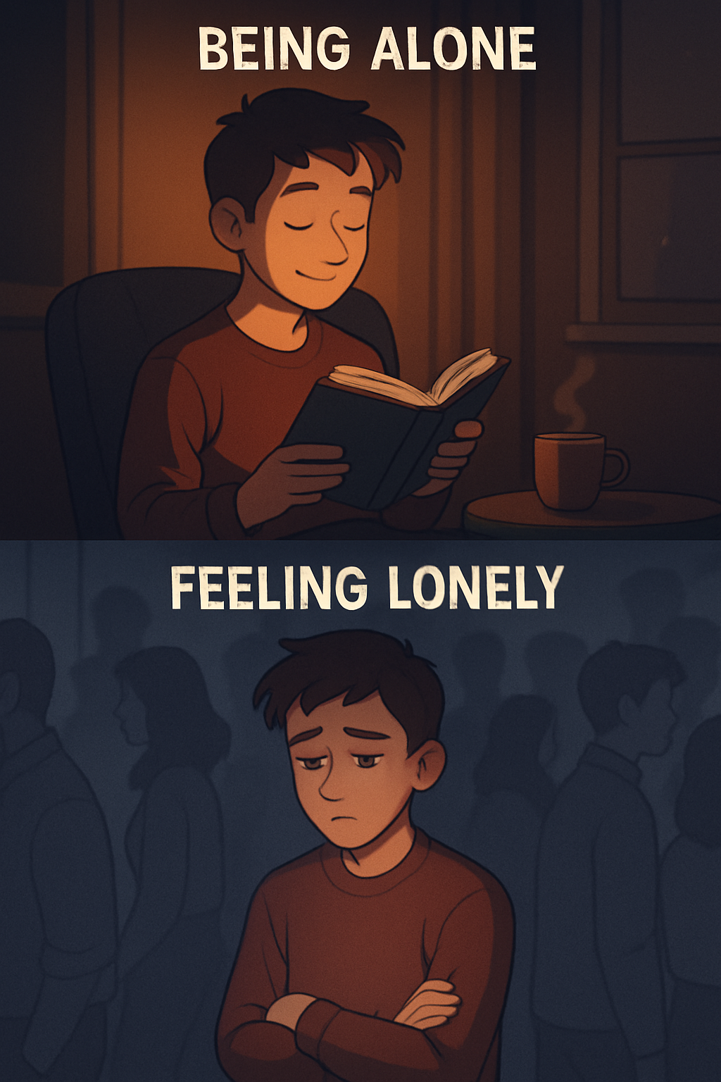 Is Being Alone and Feeling Lonely, same….? | by Quiet_Storm_Writes ...