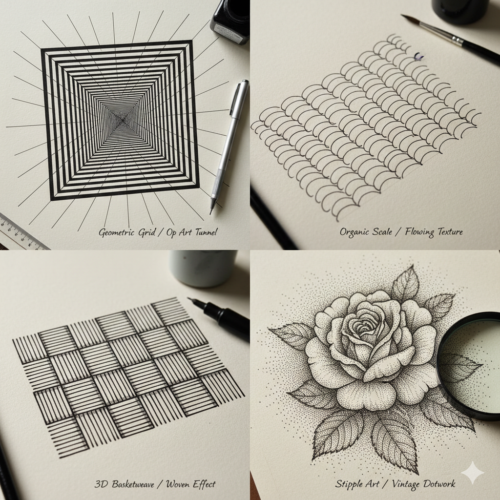 Pattern Drawing — The Meditative Art of the Line | by Soumya ...