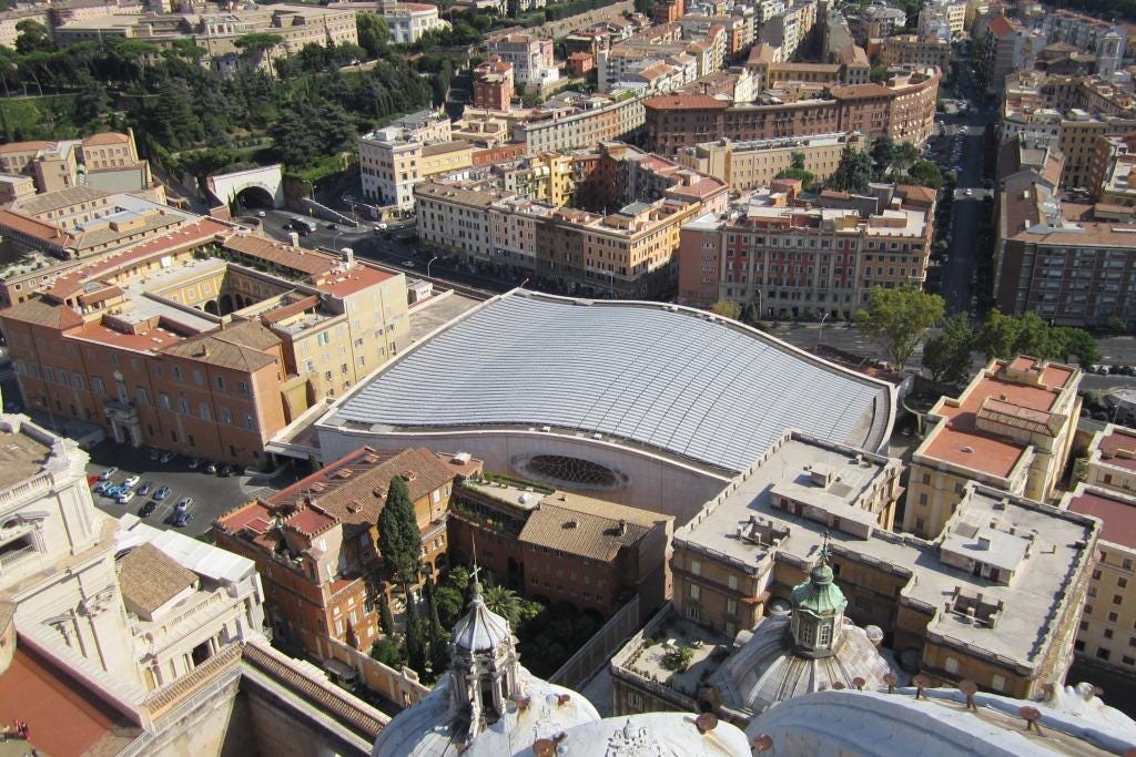The Paul VI Audience Hall: A Serpent Cult in Vatican | by Will Succeed ...