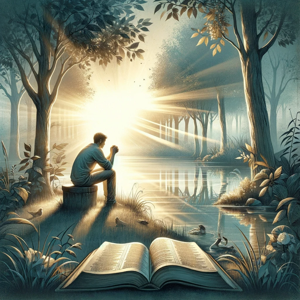 In the Stillness of Faith. In the hush of dawn, where whispers… | by ...