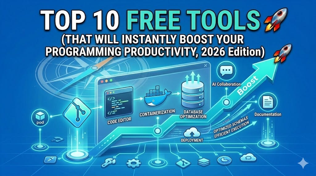 🚀 Top 10 FREE Tools That Will Instantly Boost Your Programming ...