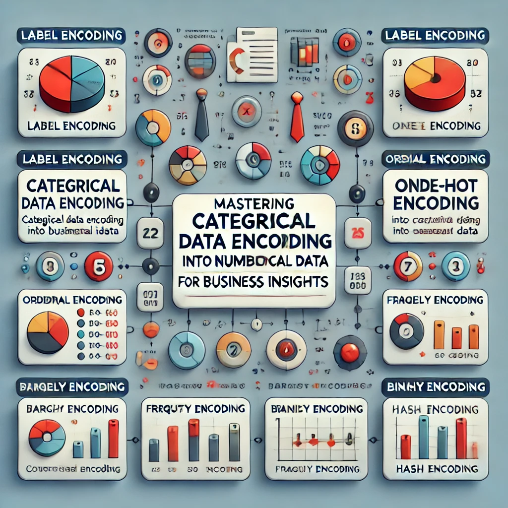 Mastering Categorical Data Encoding into Numerical Data for Business Insights with implementing ...