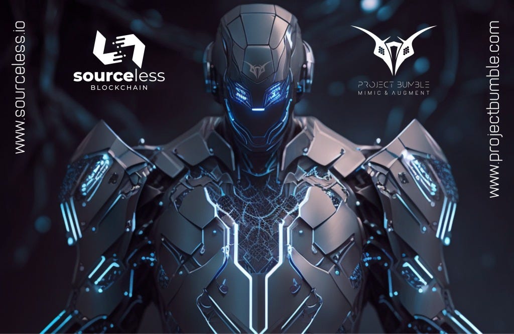 Project Bumble Augmented by SourceLess Blockchain’s Security and AI | by Crypto Navigator | Medium