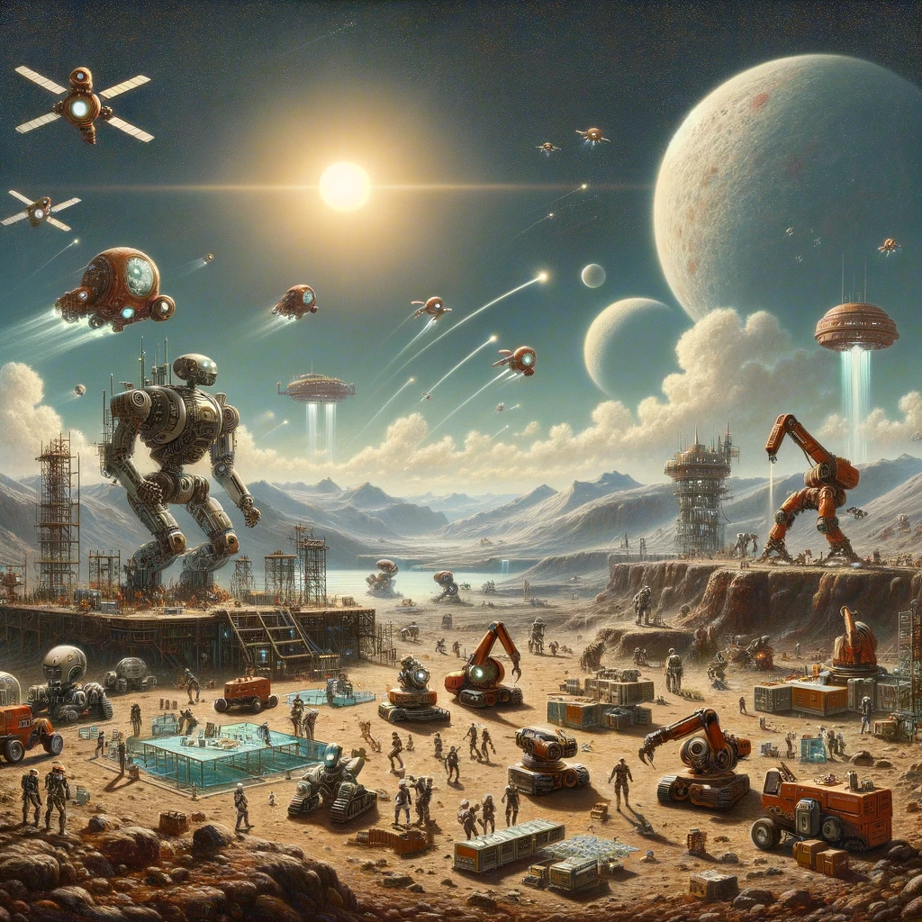 Robotic Colonization: Pioneering Autonomous Settlements in Space | Medium