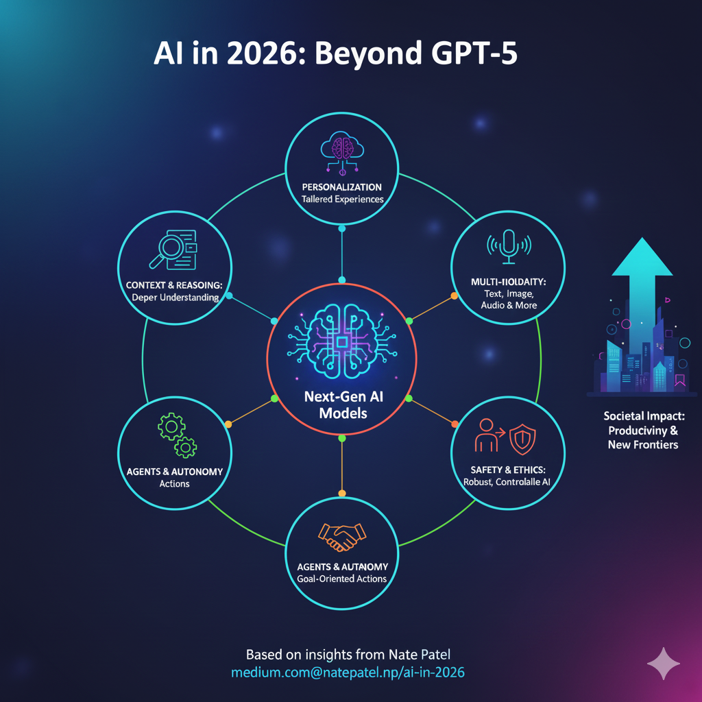 AI in 2026: What’s Next After GPT-5 / Next-Gen Models? | by Nate Patel ...