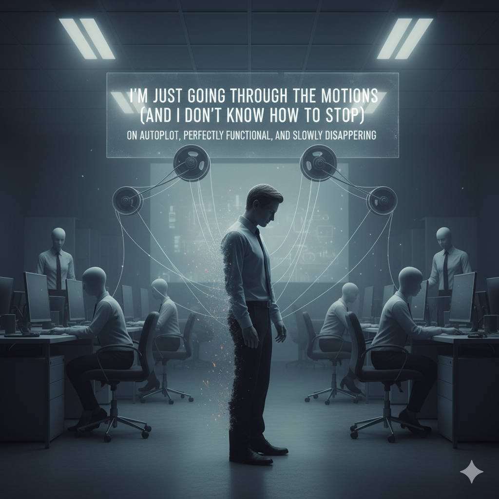 I’m Just Going Through the Motions (And I Don’t Know How to Stop) | by ...