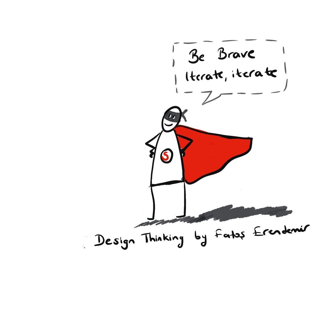 The Process of Design Thinking -Iteration | by Fatoserendemir | Medium