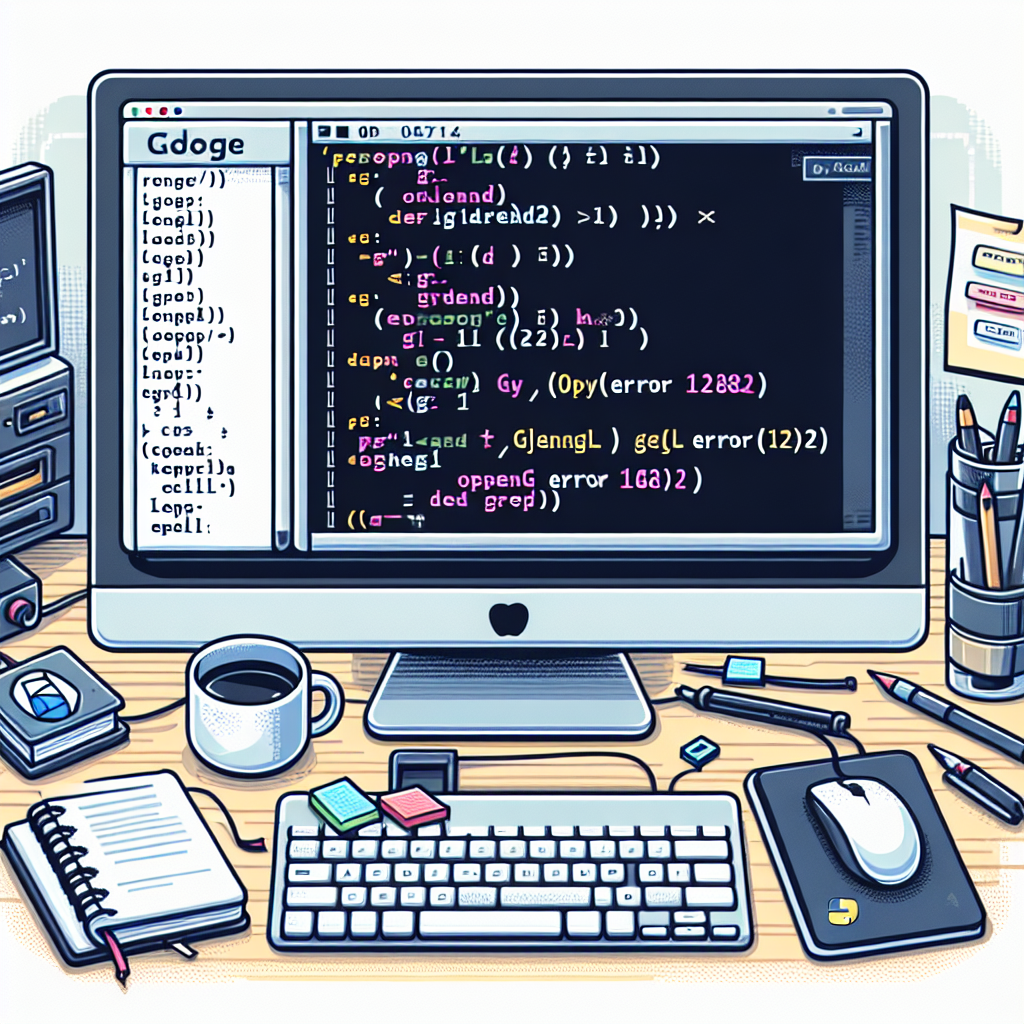 Resolving Opengl Error 1282 When Calling Glend In Pyopengl By Denis Bélanger 💎⚡ Medium