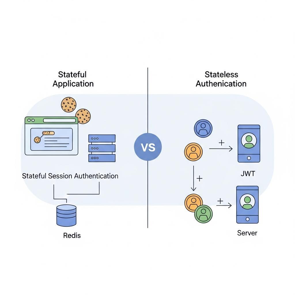 Stateful vs. Stateless Auth in 2025: Why JWT Might Be Overkill for Your Spring Boot App | by ...