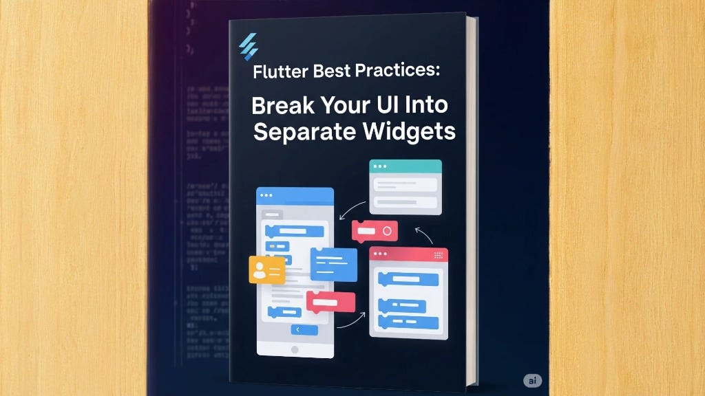 Flutter Best Practices Part 1. Flutter UI Separation Guide: Widget… | by Um Kithya | Jun, 2025 ...
