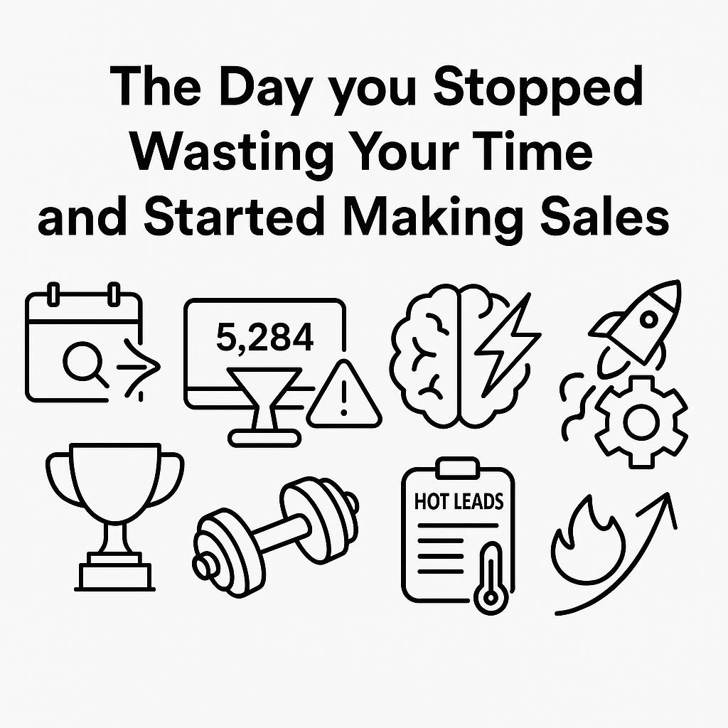 The Day you Stopped Wasting your Time and Started Making Sales | by roi ...