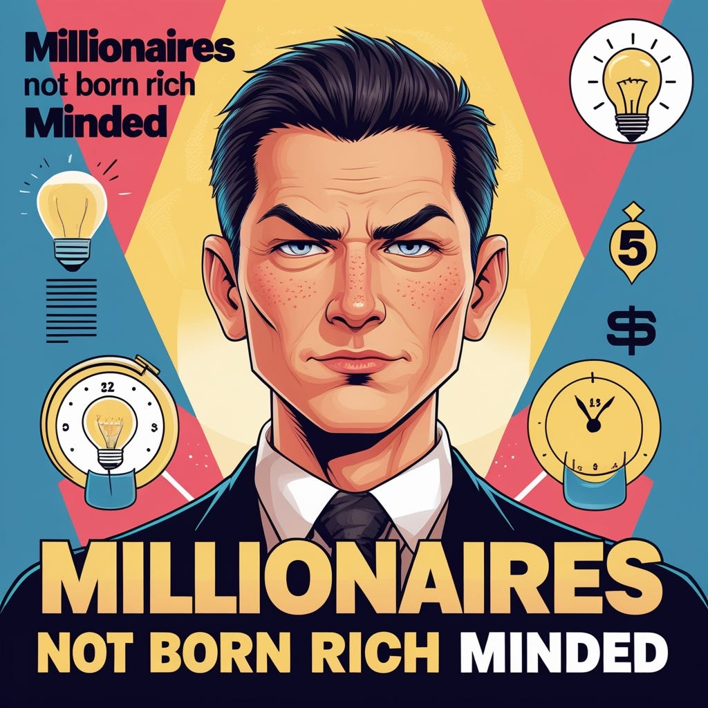 Millionaires Not Born Rich Minded, They Are Self-Made :5 Traits of Self ...