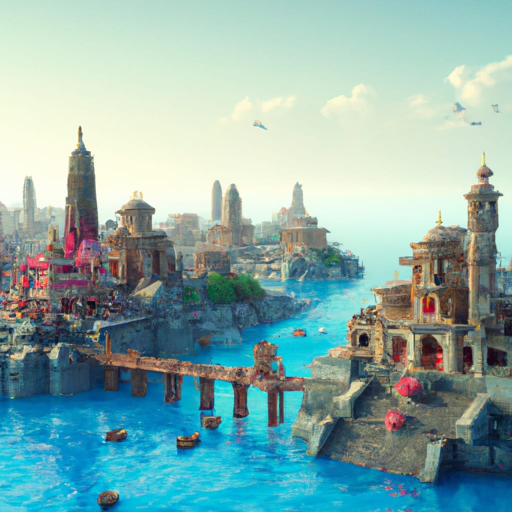 Dwarka, The Ocean Megapolis. Dwarka the ancient city of Lord… | by ...