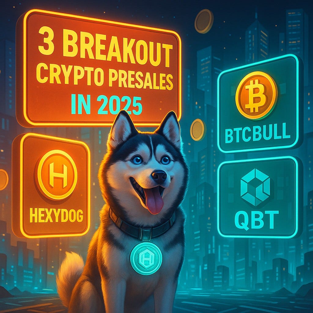 3 Breakout Crypto Presales in 2025 With Real-World Utility and Momentum | by Onur Akin | Medium