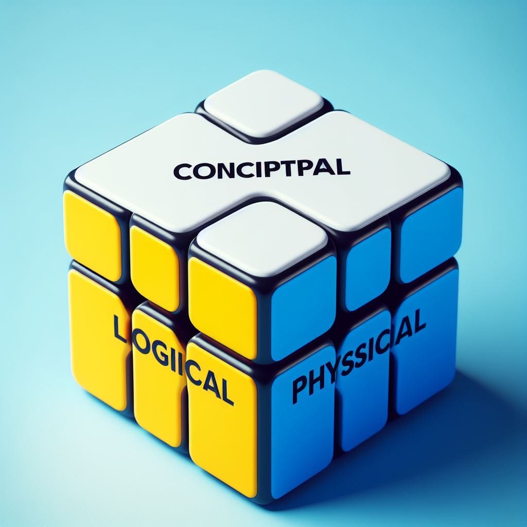 Conceptual, Logical and Physical design | by Letlhogonolo Mokgosi | Medium