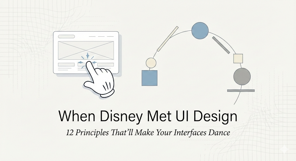 When disney met UI design: 12 principles that’ll make your interfaces ...