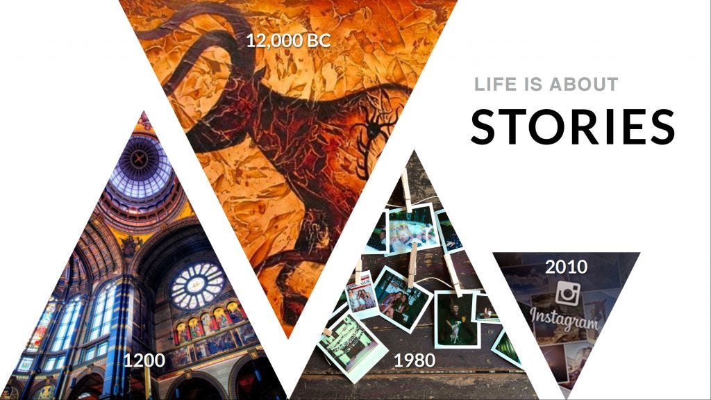 Storytelling in virtual reality. Life is about stories, and humans have ...