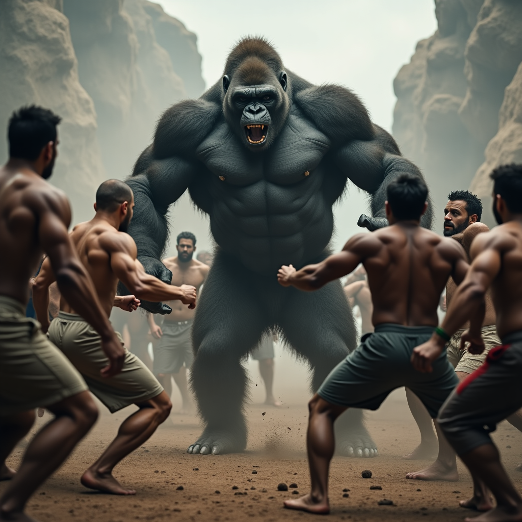Can 100 men defeat a gorilla? — In Search of the Myth | by soulnote ...