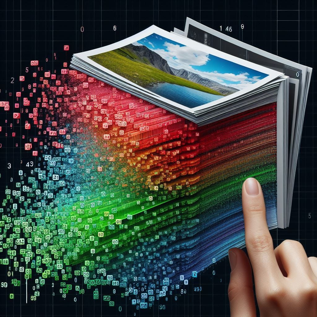 Understanding Digital Images. Back in school, a teacher once split a ...