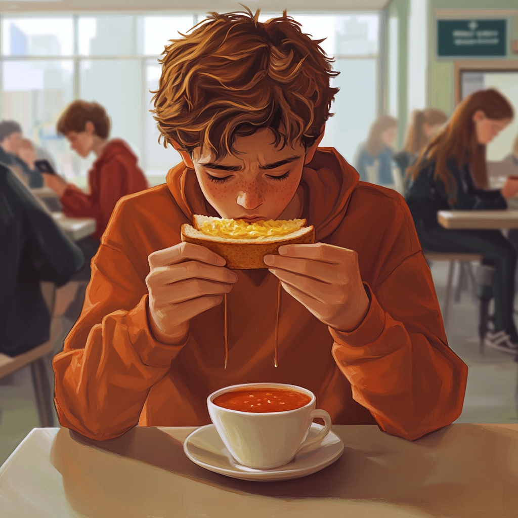 Comfort Food in the Cafeteria. RWDrabble 2.0.009 | Garnish | by S ...