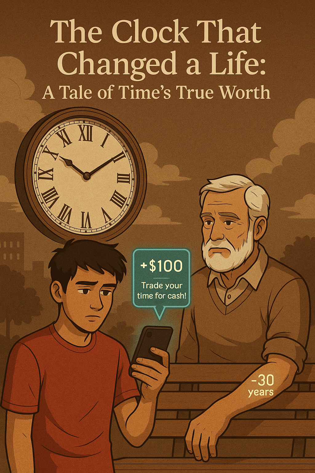 “The Clock That Changed a Life: A Tale of Time’s True Worth” | by ...