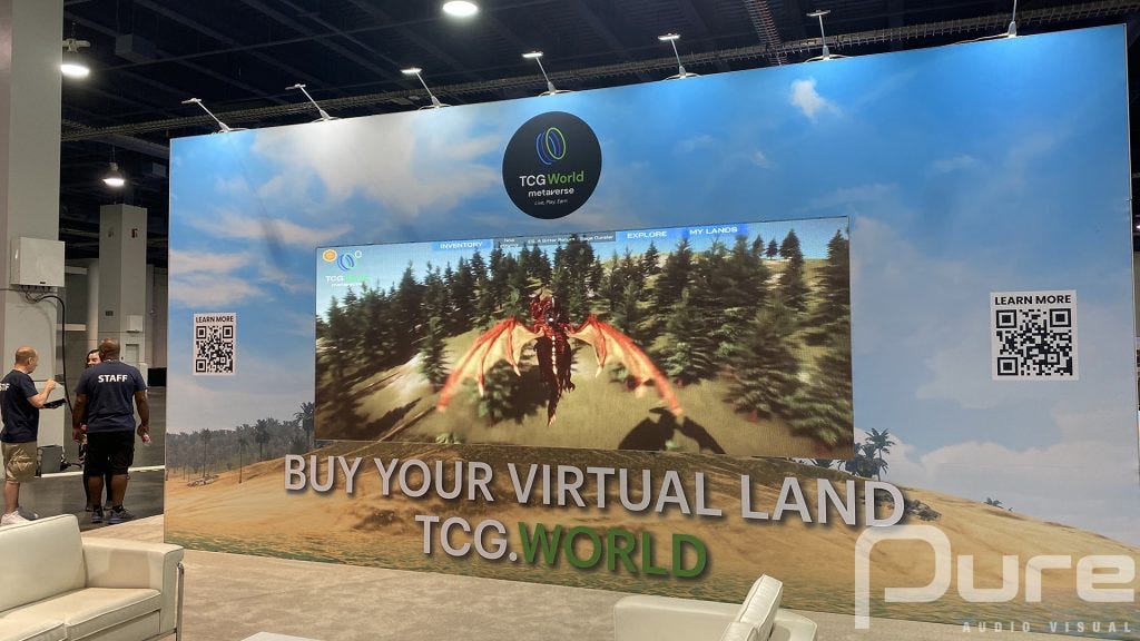 SCREENS FOR TRADE SHOW BOOTHS. Not every company can demonstrate all ...